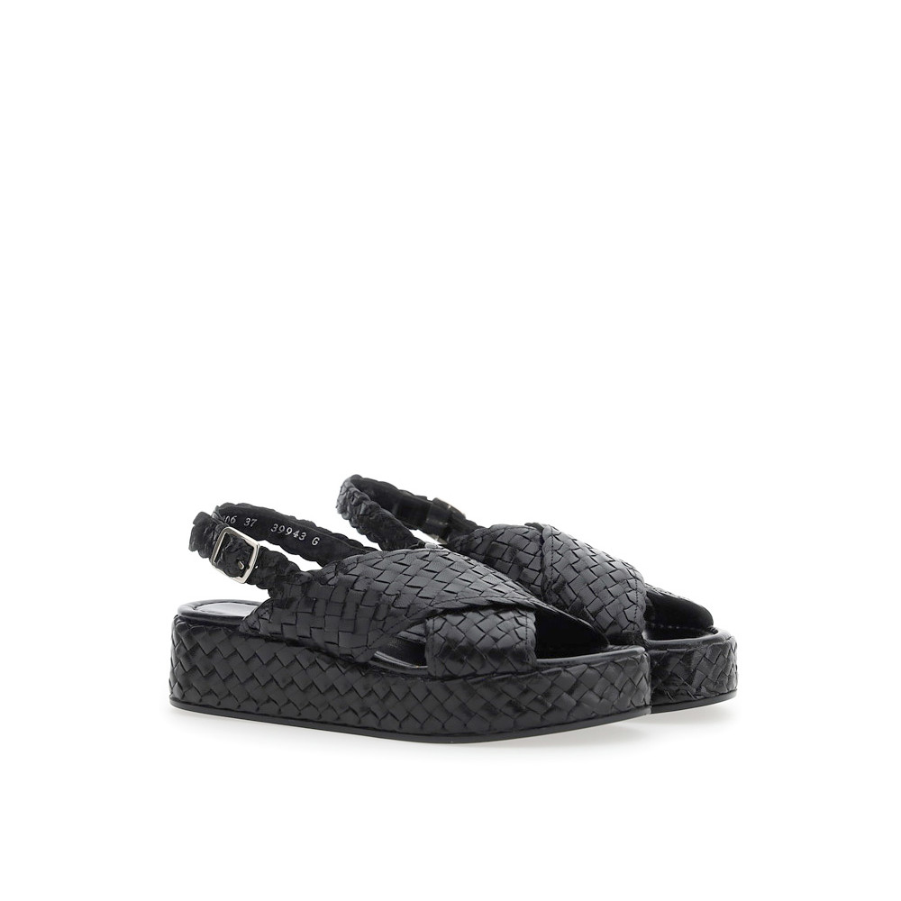 Flat Sandal PONS QUINTANA 9806.000 15210 Black | Fiorini Shop